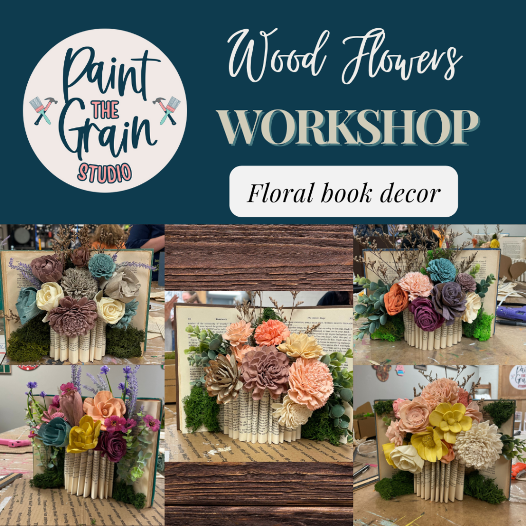 Wood Sola Flower Book – Paint the Grain Studio