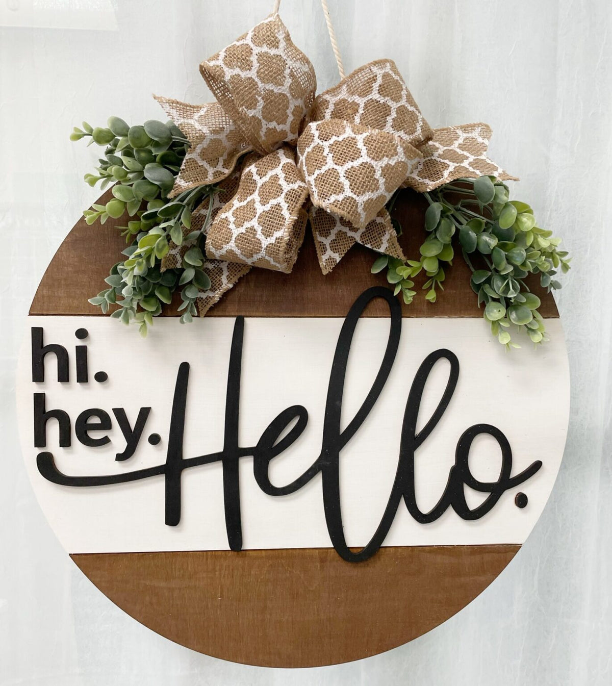 Hi. Hey. Hello.- Round – Paint the Grain Studio