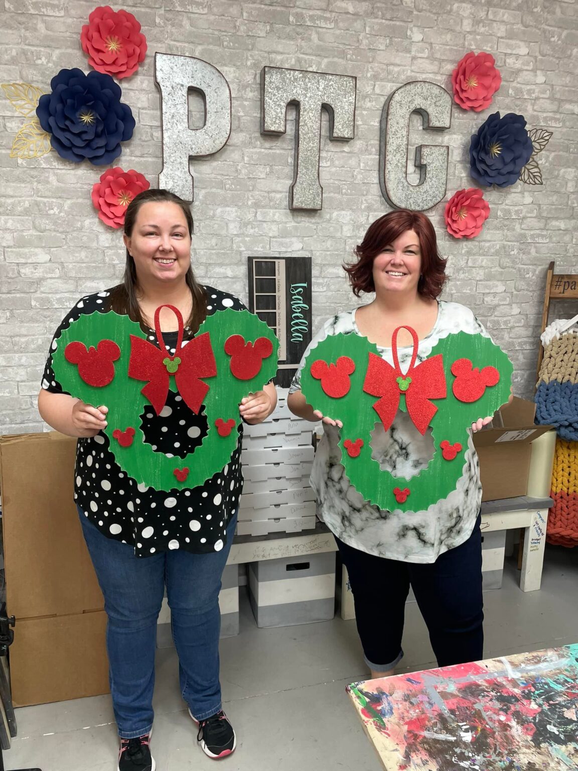 Mouse Christmas Ears – Paint the Grain Studio